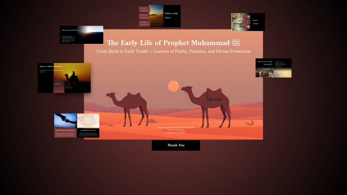 The Early Life of Prophet Muhammad ﷺ by huda shahid on Prezi
