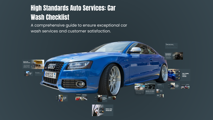 High Standards Auto Services: Car Wash Checklist by 3 Oaks Ministries ...
