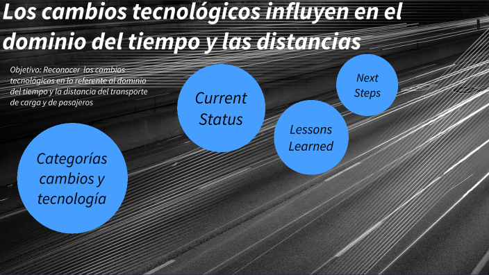 Los cambios tecnológicos influyen en el dominio del tiempo y las ...