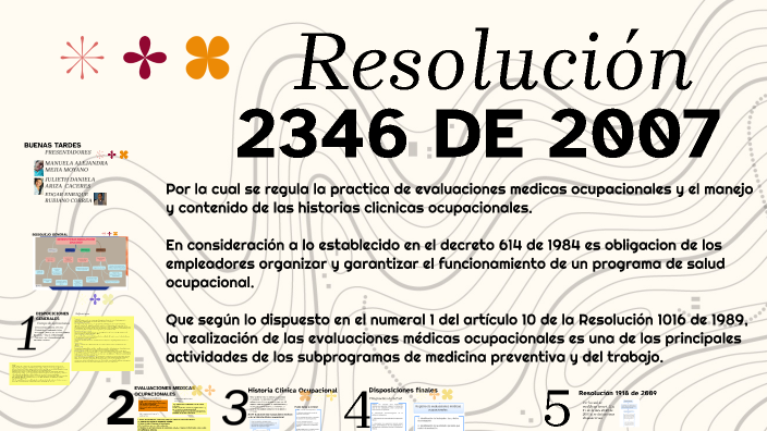 Resolución 2346 de 2007 by Edgar Rubiano on Prezi