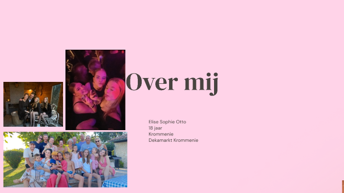 Presentatie over mij by Elise Otto on Prezi