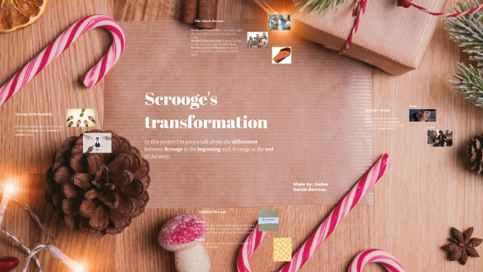 Scrooge's transformation. by Gadea García Barroso on Prezi