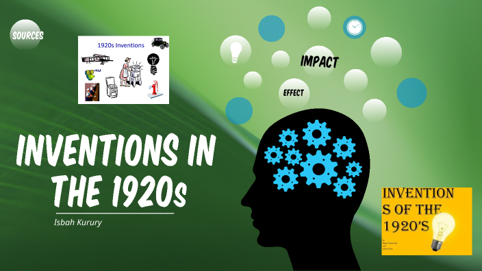 Inventions of the 1920s by Isbah Kurury on Prezi