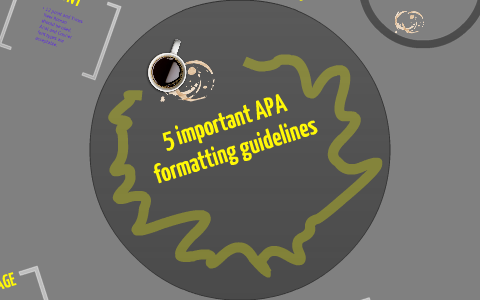 Why These Five Things are Important in an APA Paper. by Douglas Fisher ...