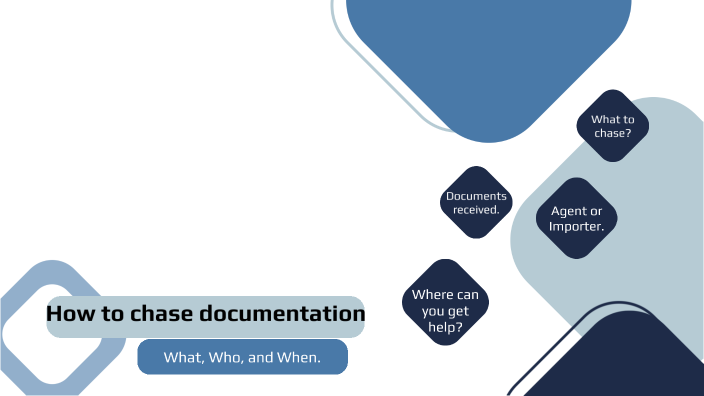 How to chase documents by Adrian Barrett on Prezi