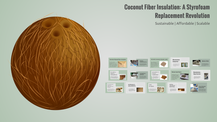 Coconut Fiber Insulation: A Styrofoam Replacement Revolution by MUSIC ...