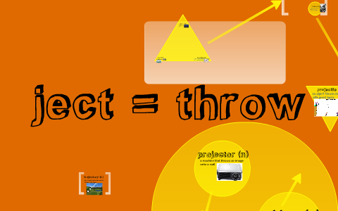 Root word: ject = throw by Kristina Marino on Prezi