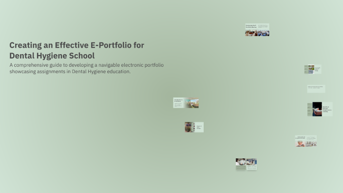 Creating an Effective E-Portfolio for Dental Hygiene School by Alex ...