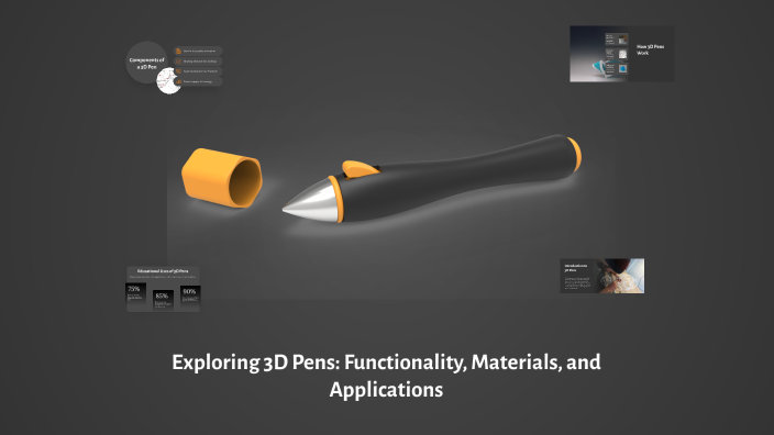 Exploring 3D Pens: Functionality, Materials, and Applications by Ali ...