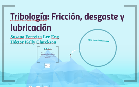 Tribología: Fricción, desgaste y lubricación by Süsiie Le on Prezi