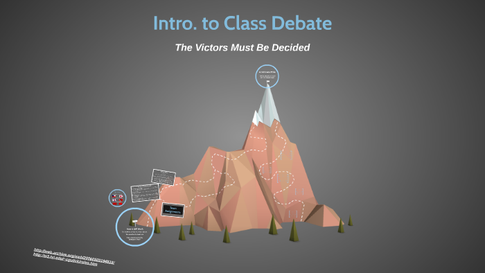 Intro. to Class Debate by Andrea Tonelli on Prezi