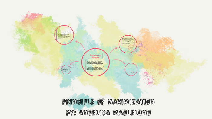 principle of maximization by Angelica Maglelong on Prezi