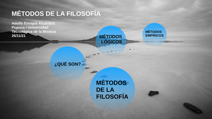 MÉTODOS DE LA FILOSOFÍA by Adolfo Enrique Alcantara Popoca on Prezi
