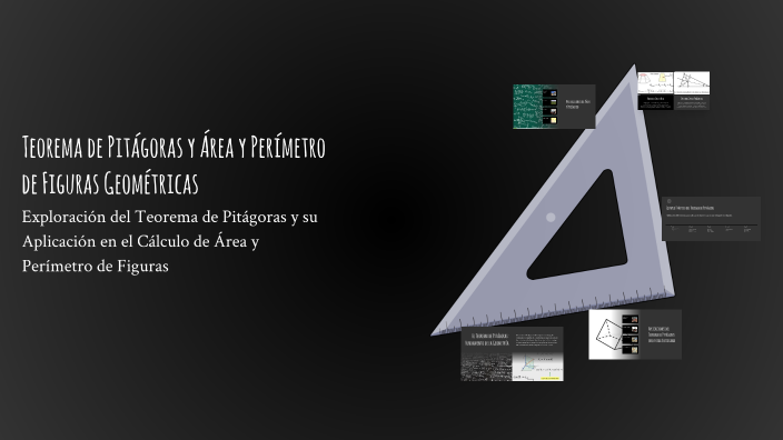 Teorema de Pitágoras y Área y Perímetro de Figuras Geométricas by ...