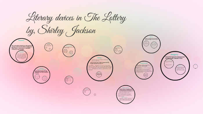 The Lottery literally devices by lauren hottenstein on Prezi
