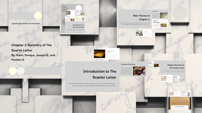The Scarlet Letter: Chapter 2 Summary by Joseph Burkhart on Prezi