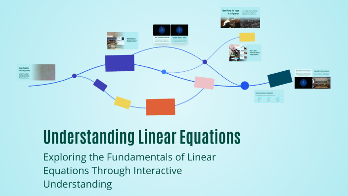 Understanding Linear Equations by Muhammad Alshami on Prezi