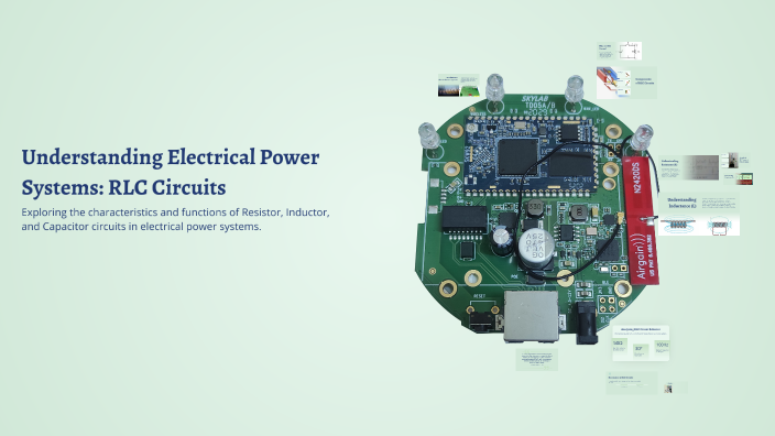Understanding Electrical Power Systems: RLC Circuits by Wesley Schultz ...