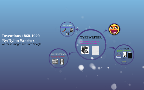 Inventions 1860-1920 by on Prezi