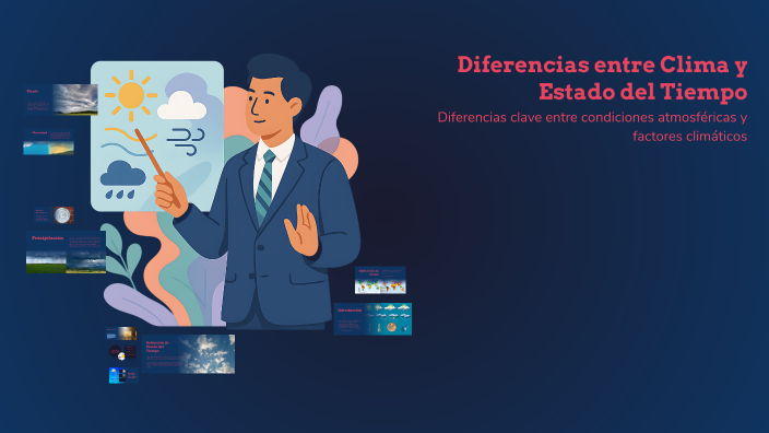 Diferencias entre Clima y Estado del Tiempo by Rosa María Gutierrez on ...
