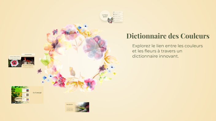 Dictionnaire des Couleurs et des Fleurs by bouraoui ameni on Prezi