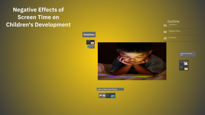 Negative Effects of Excessive Screen Time on Children's Development by ...