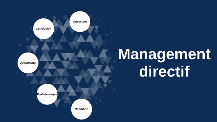 Le management directif by Thomas Alarcon on Prezi