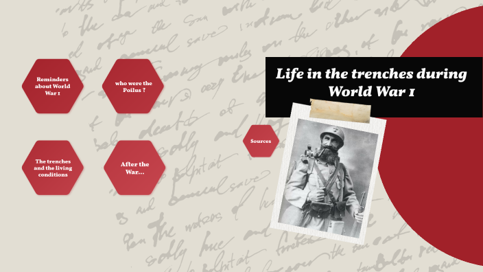 Life in the trenches during World War One (1914-1918) by Juliette ...