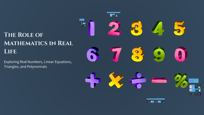 The Role of Mathematics in Real Life by Jinesh Jain on Prezi