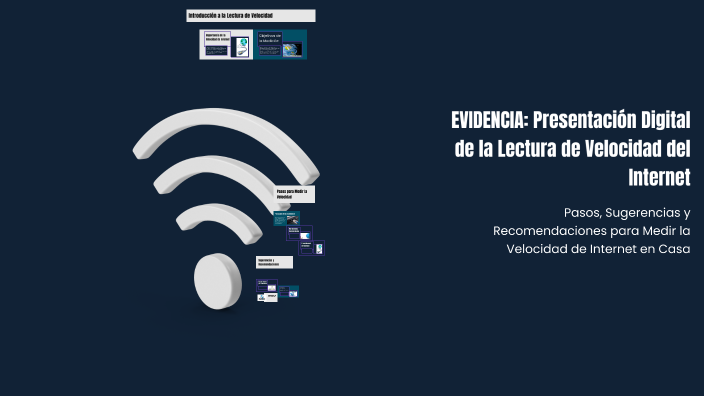 EVIDENCIA: Presentación digital de la velocidad del internet by sadwa ...