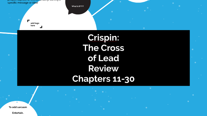 Crispin: The Cross of Lead Review by Joana Lopes on Prezi