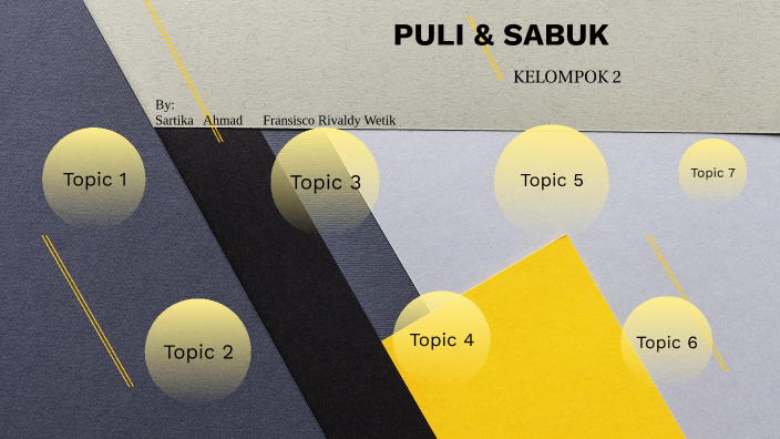 PULI DAN SABUK by Fransisco Rivaldy Wetik on Prezi
