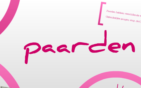 vezorigin van je paard by robin straathof on Prezi