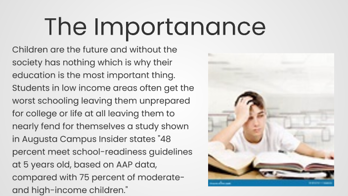 How Low Income Public Schools Set Children Up for Failure by Ariiyanna ...