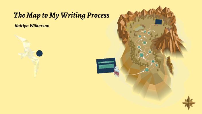 The Map to My Writing Process by Kaitlyn Wilkerson on Prezi