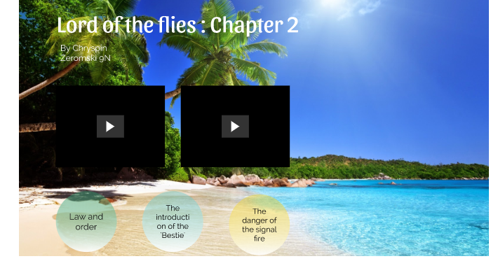 Lord of the flies : Chapter 2 by Robert Lewandowski on Prezi