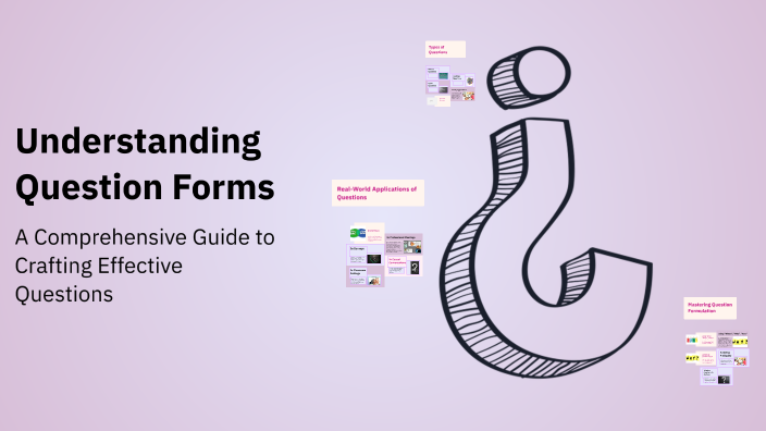 Understanding Question Forms by Кгкш Лушуш on Prezi