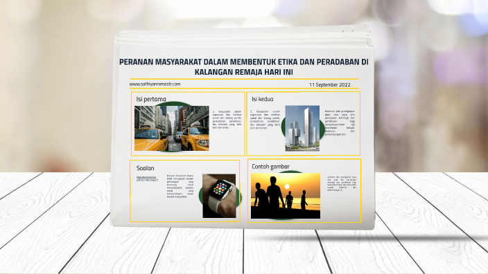 Peranan Masyarakat Dalam Membentuk Etika dan Peradaban di Kalangan ...