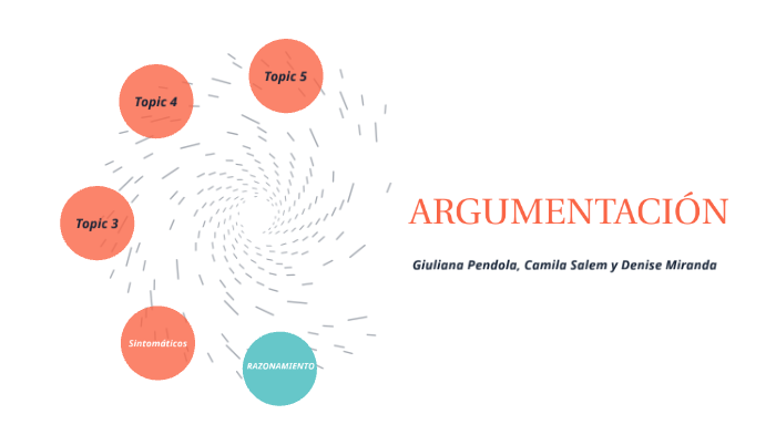 modos de razonamiento en el discurso argumentativo by Camila Alejandra ...