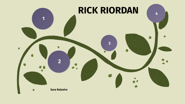 Rick Riordan by Sara Balseiro on Prezi