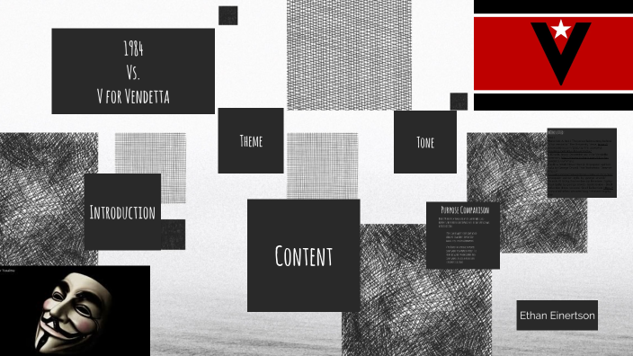 1984 Vs. V for Vendetta by Ethan Einertson on Prezi