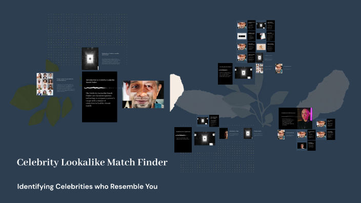 Celebrity Lookalike Match Finder by Ahona Bar on Prezi