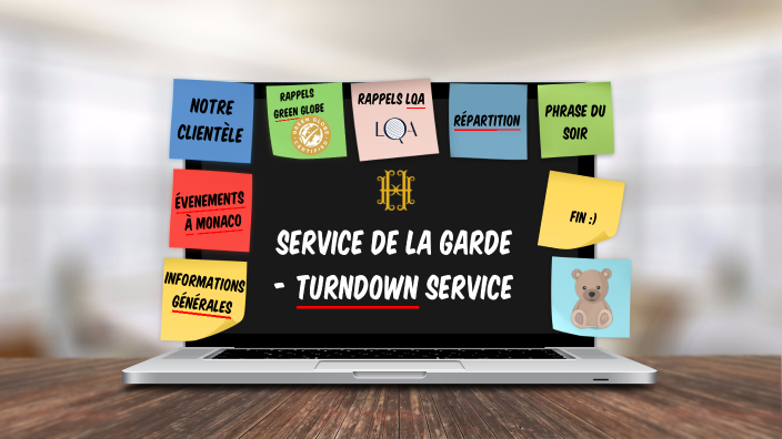 SERVICE DE LA GARDE - TURDOWN SERVICE by Jean-Baptiste Scf on Prezi