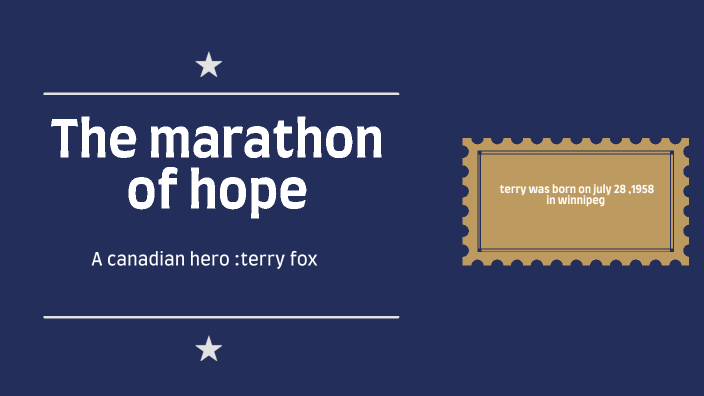 The marathon of hope by layan yahya on Prezi