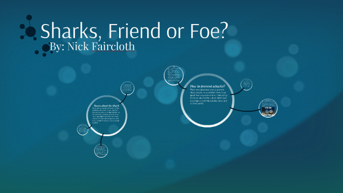 Sharks, Friend or Foe? by Nick Faircloth on Prezi