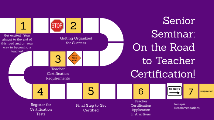 Road Map to Teacher Certification! by Dawn Herman on Prezi