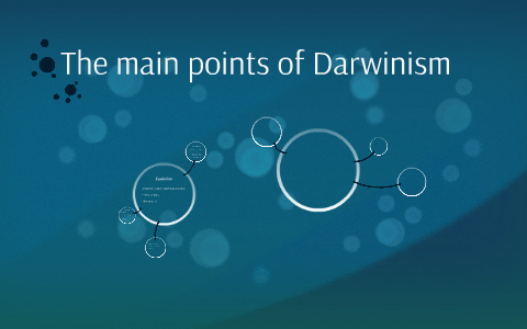 The main points of darwinism by Hayden So