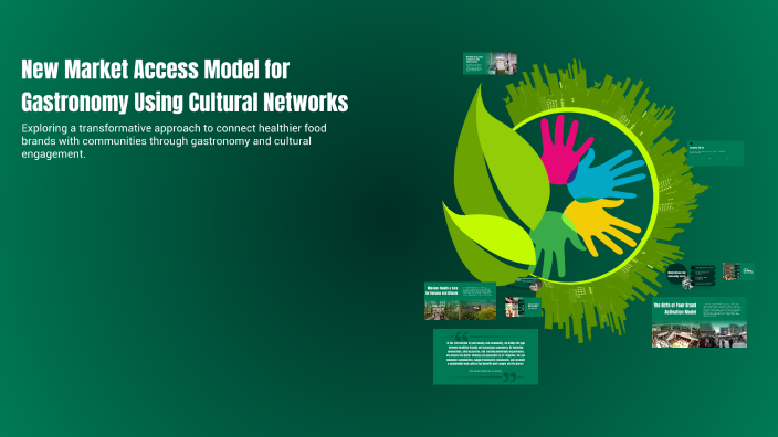 New Market Access Model for Gastronomy Using Cultural Networks by ...