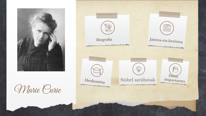 MARIE CURIE BIDE by nora alonso on Prezi