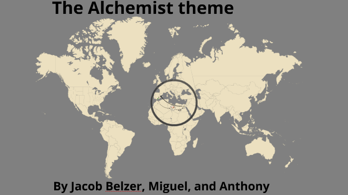 the alchemist map. by jacob belzer on Prezi